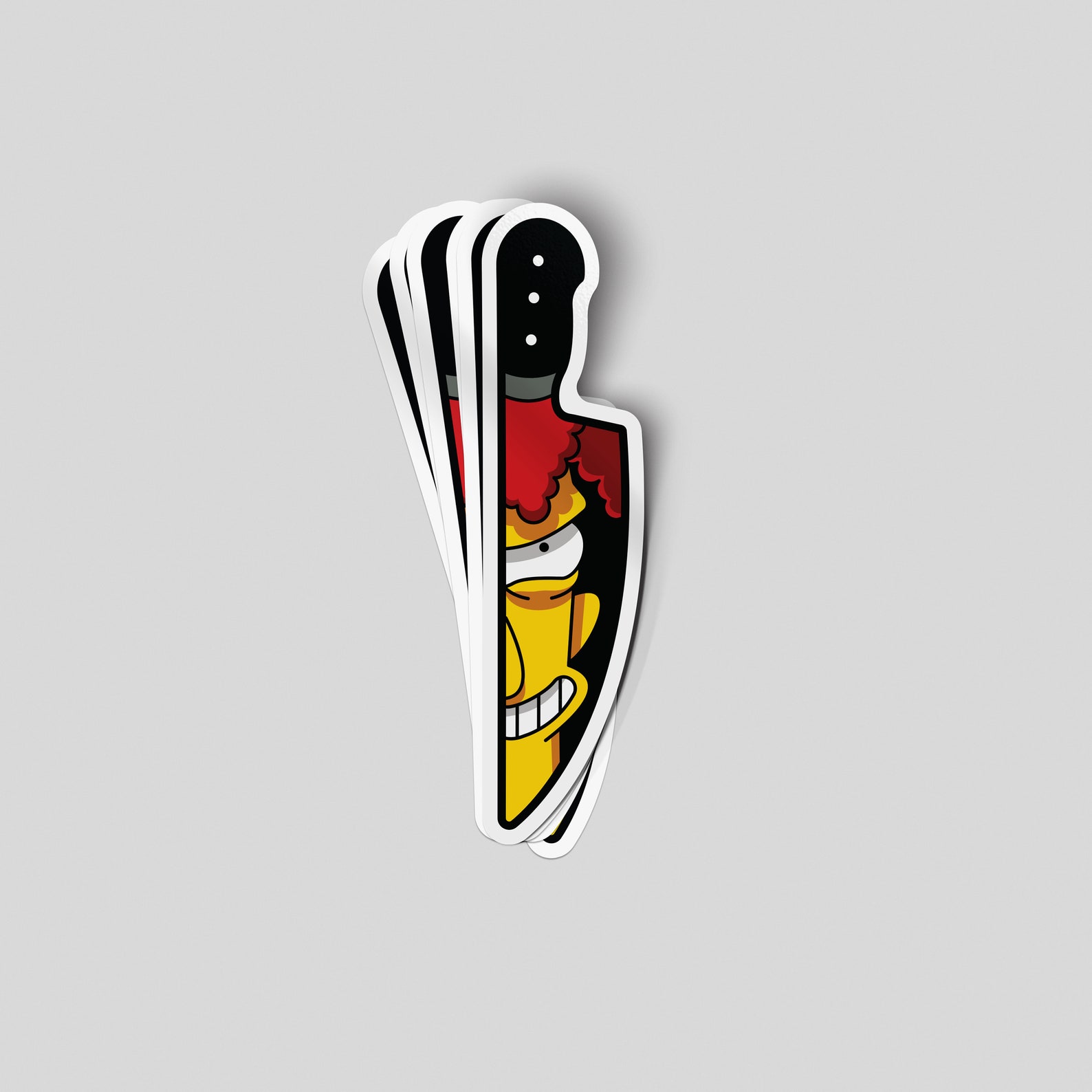 Slasher Stickers the Simpsons Stickers Horror Stickers - Etsy