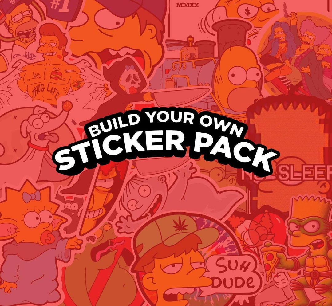 Build Your Own Sticker Pack | Custom Sticker Set | Personalized Sticker ...