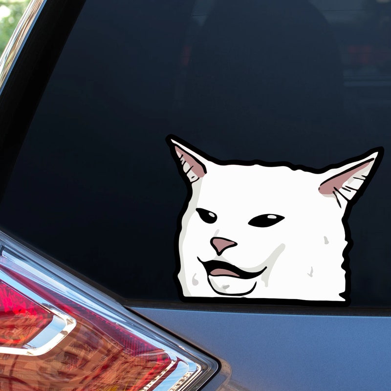 Funny Cat Decals for Car - Etsy
