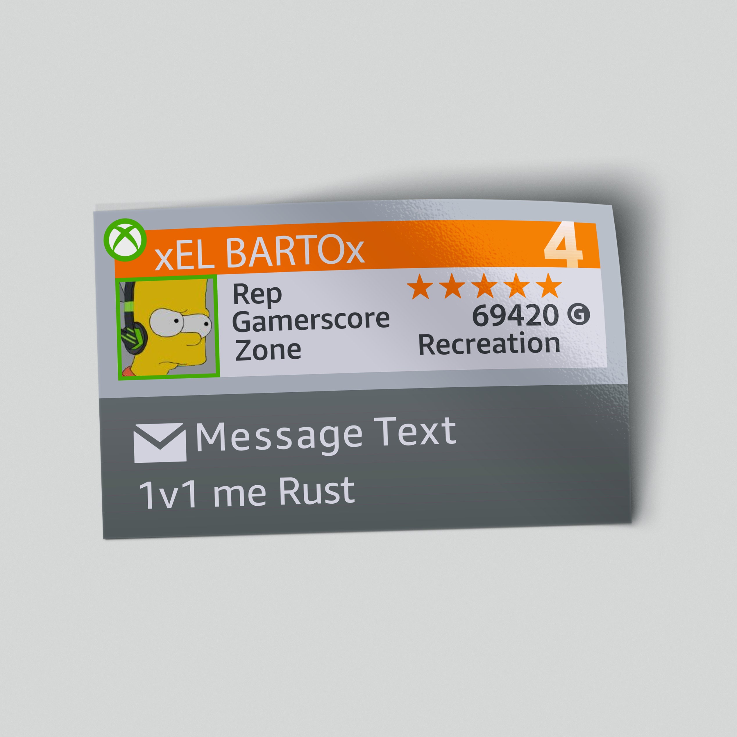 1v1 Me Rust, MW2, COD, Bart Simpson, Sticker, Decal - Etsy