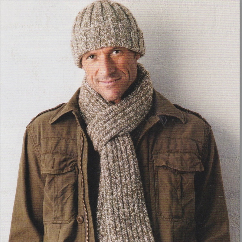 Double Knit Scarf Men - Etsy