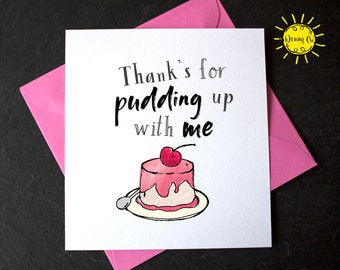 Thanks for Pudding - Etsy