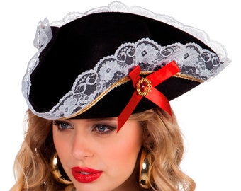 Black Women Pirate Hat - Etsy