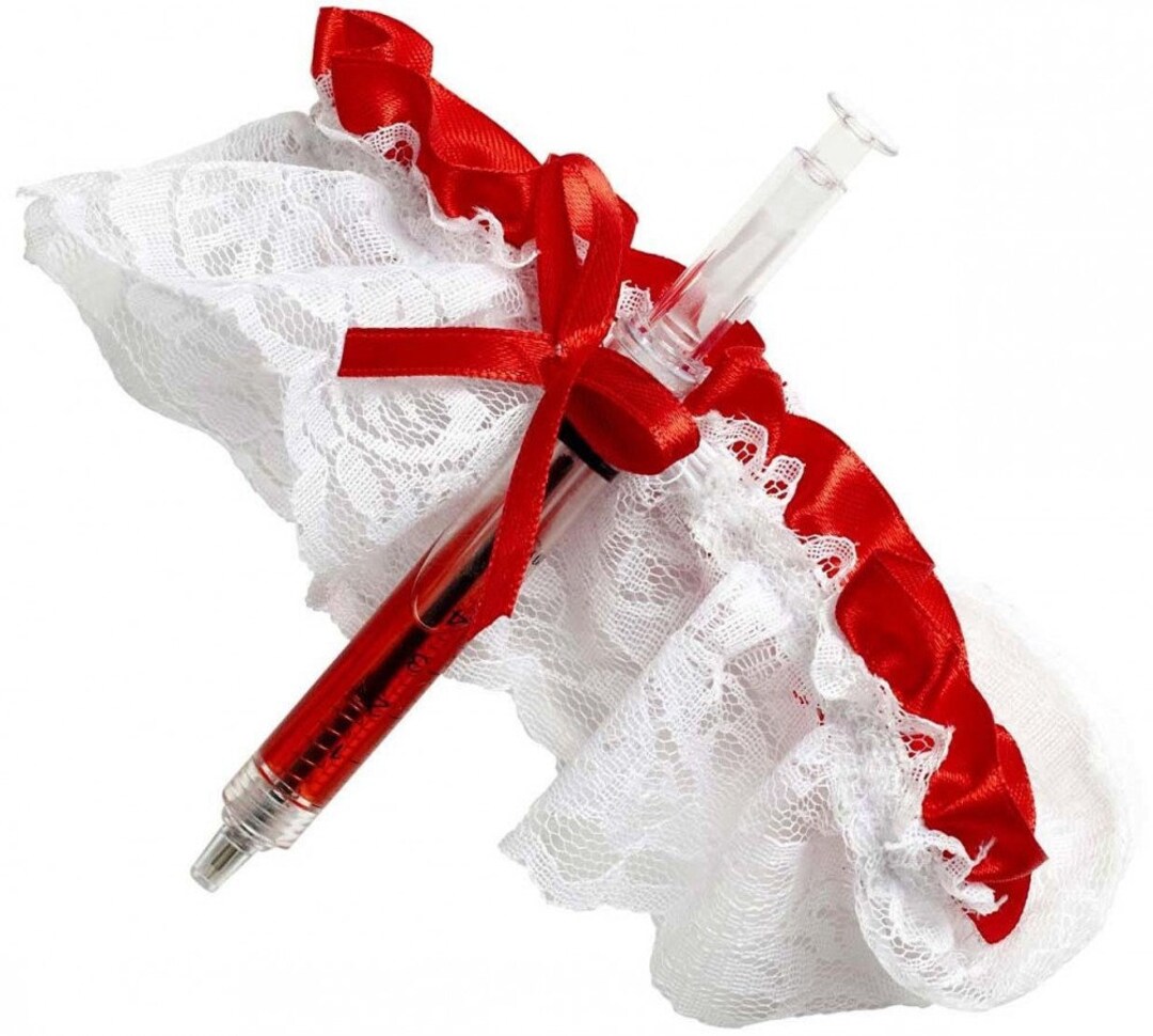 Garter With Syringe or Turret - Etsy