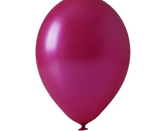 Magenta Pink Balloons - Etsy