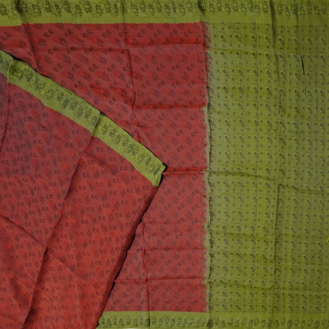 Vintage Brick Red Sarees 100% Pure Silk Handwoven South Indian Sari 5YD ...
