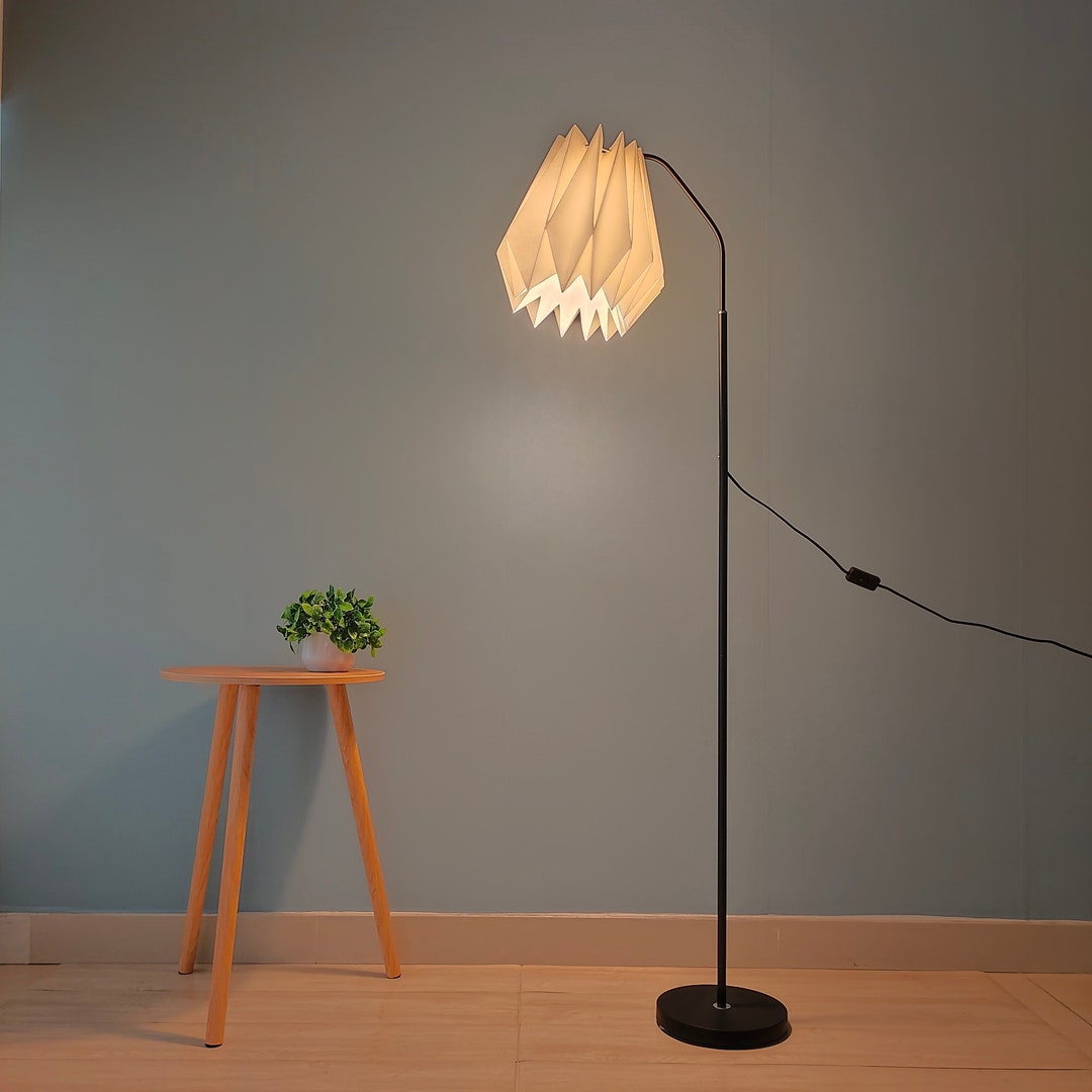Minimalist Origami Floor Lamp , White Floor Light Home Decor - Etsy