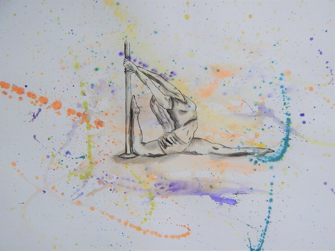 Pole Dance Art - Etsy