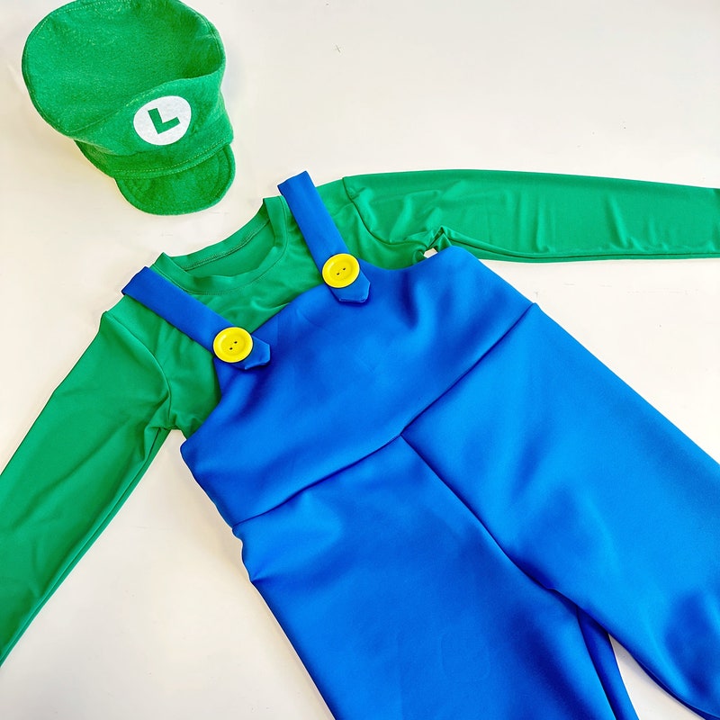 Luigi Costume - Etsy