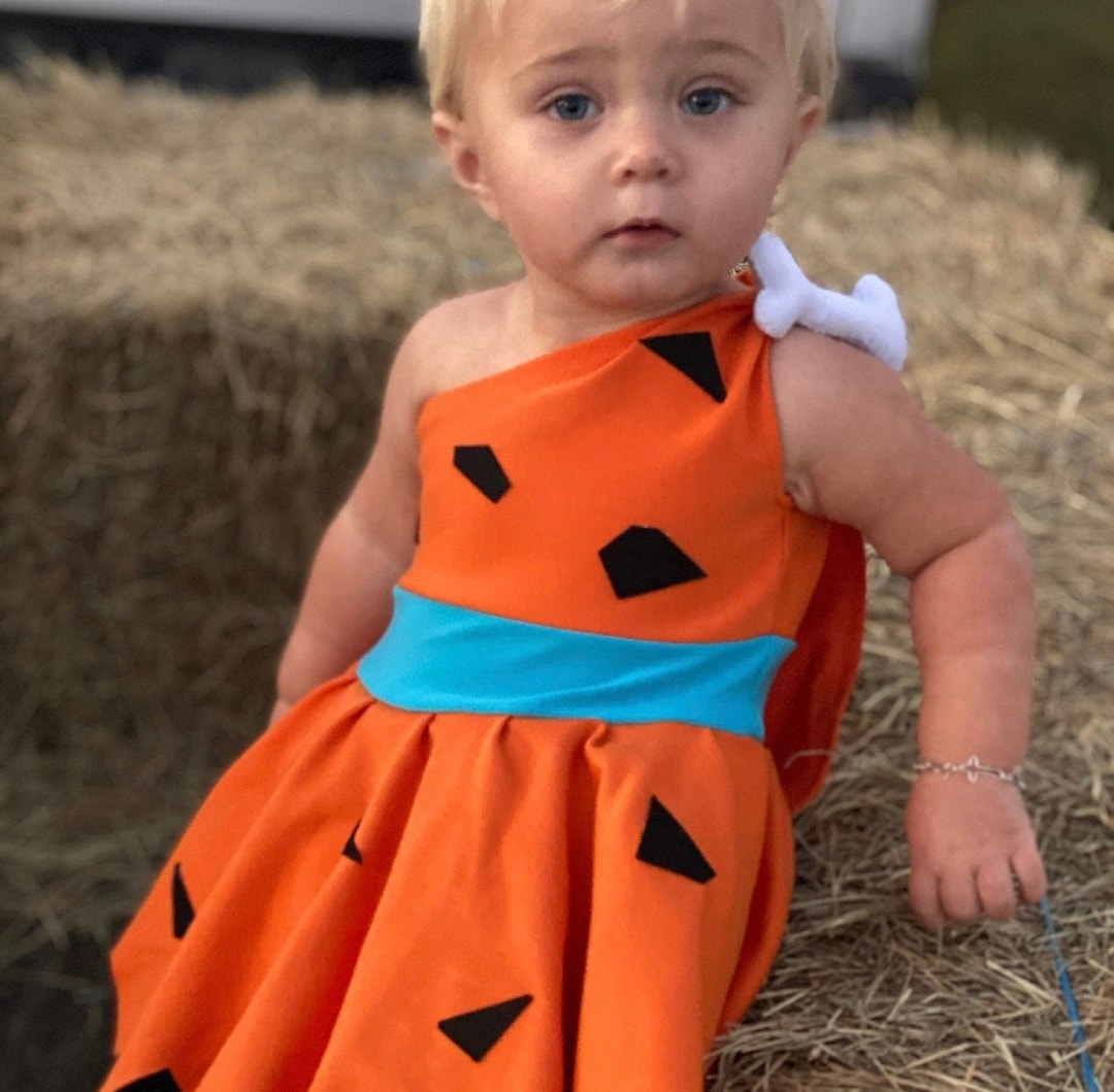 Pebbles Costume/ Flintstone Pebbles Costume/ Pebbles Outfit/ Pebbles ...