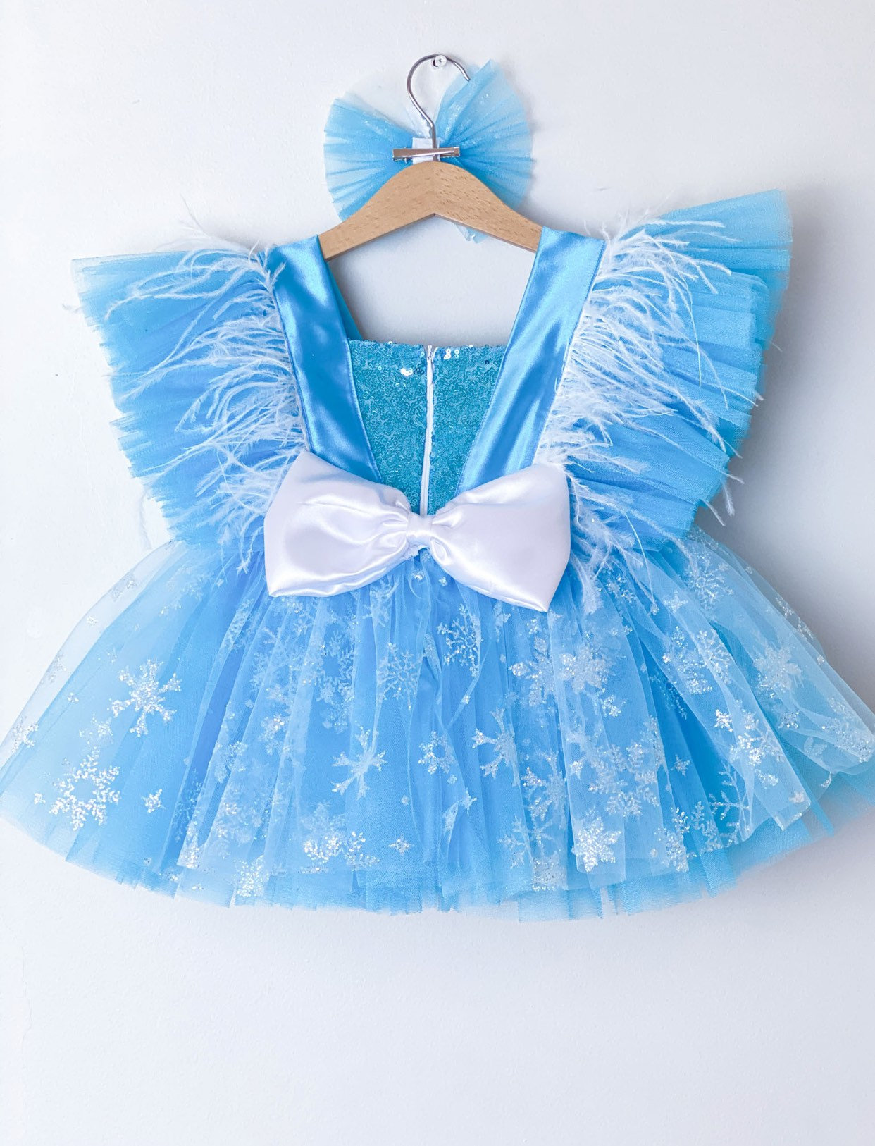 Elsa Inspired Costume, Frozen Girl Outfit, Elsa Birthday Girl Dress ...