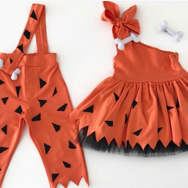 Pebbles Costume - Etsy