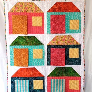 Buy PDF Pattern, Peek-a-boo House Quilt, Interactive Quilts, Baby Quilt ...