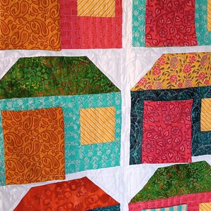 Buy PDF Pattern, Peek-a-boo House Quilt, Interactive Quilts, Baby Quilt ...