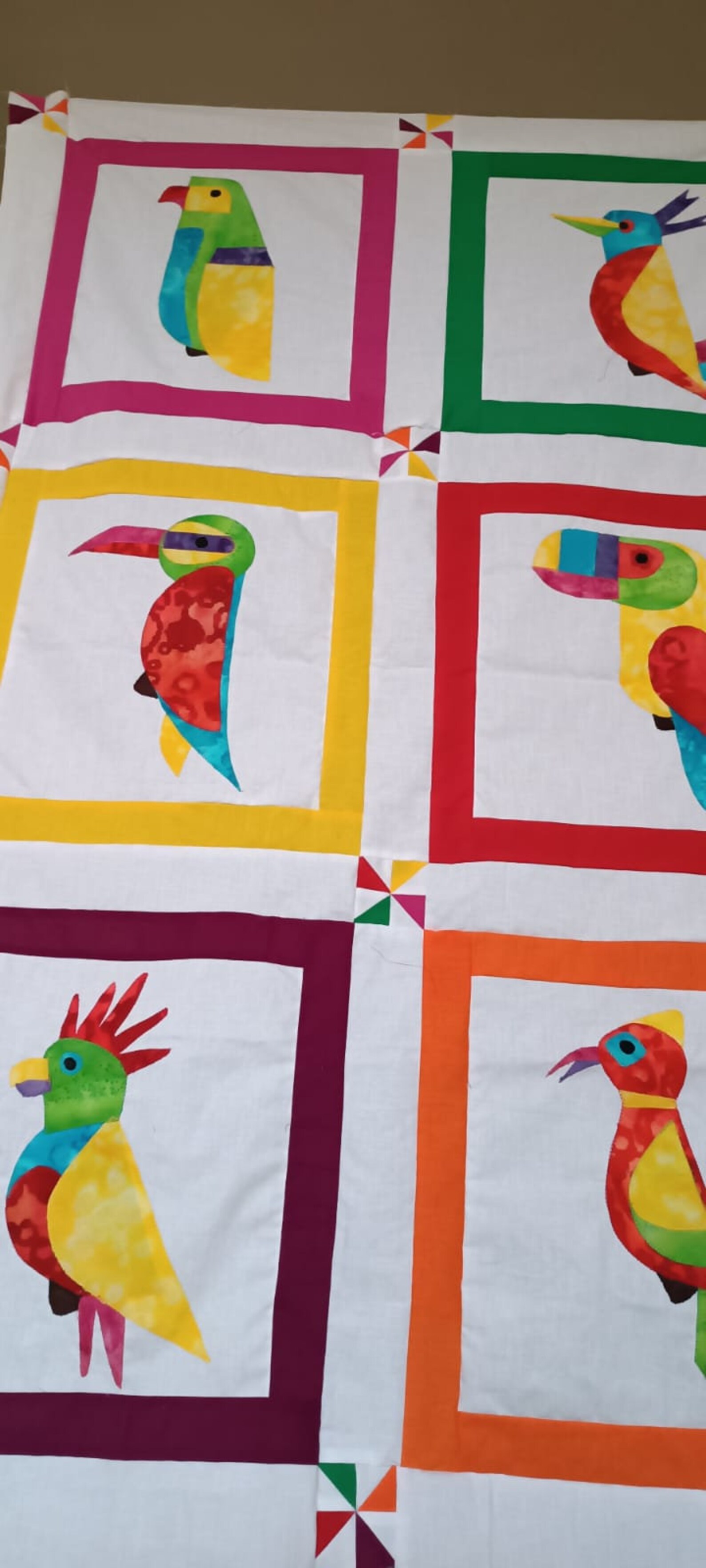 PDF Pattern Avian Symphony, Quilt Pattern, Cute Birds Quilt Pattern ...
