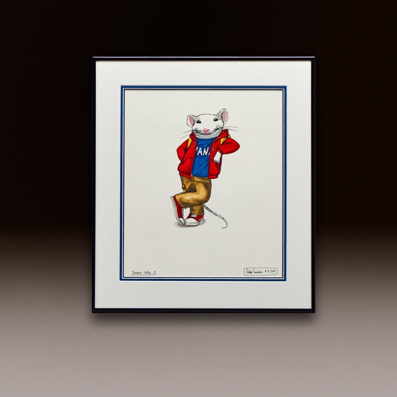 Stuart Little 2 Concept Drawing - Playing It Cool 2 - Etsy