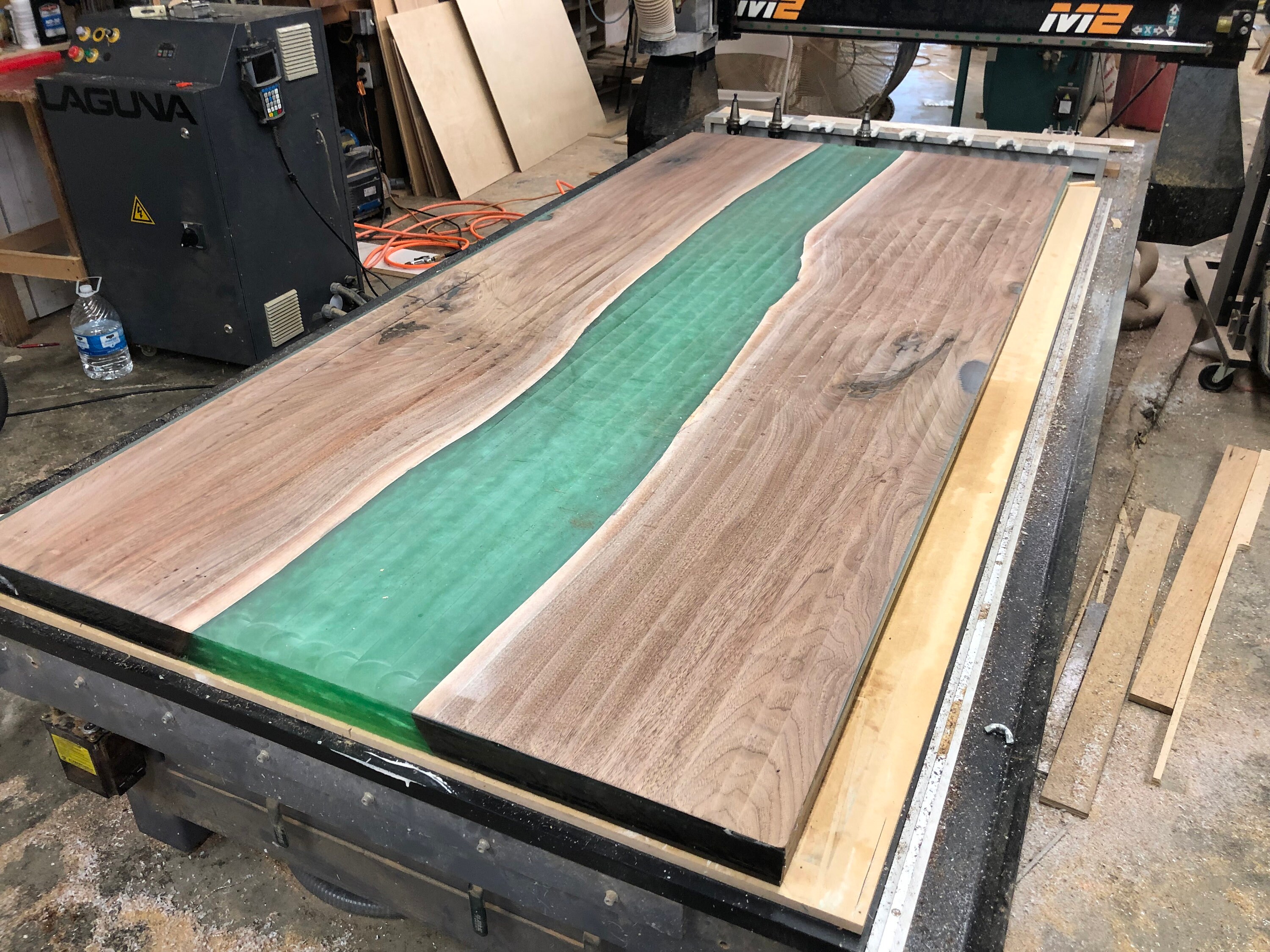 CNC Table Flattening // Custom CNC Work // Woodworking - Etsy