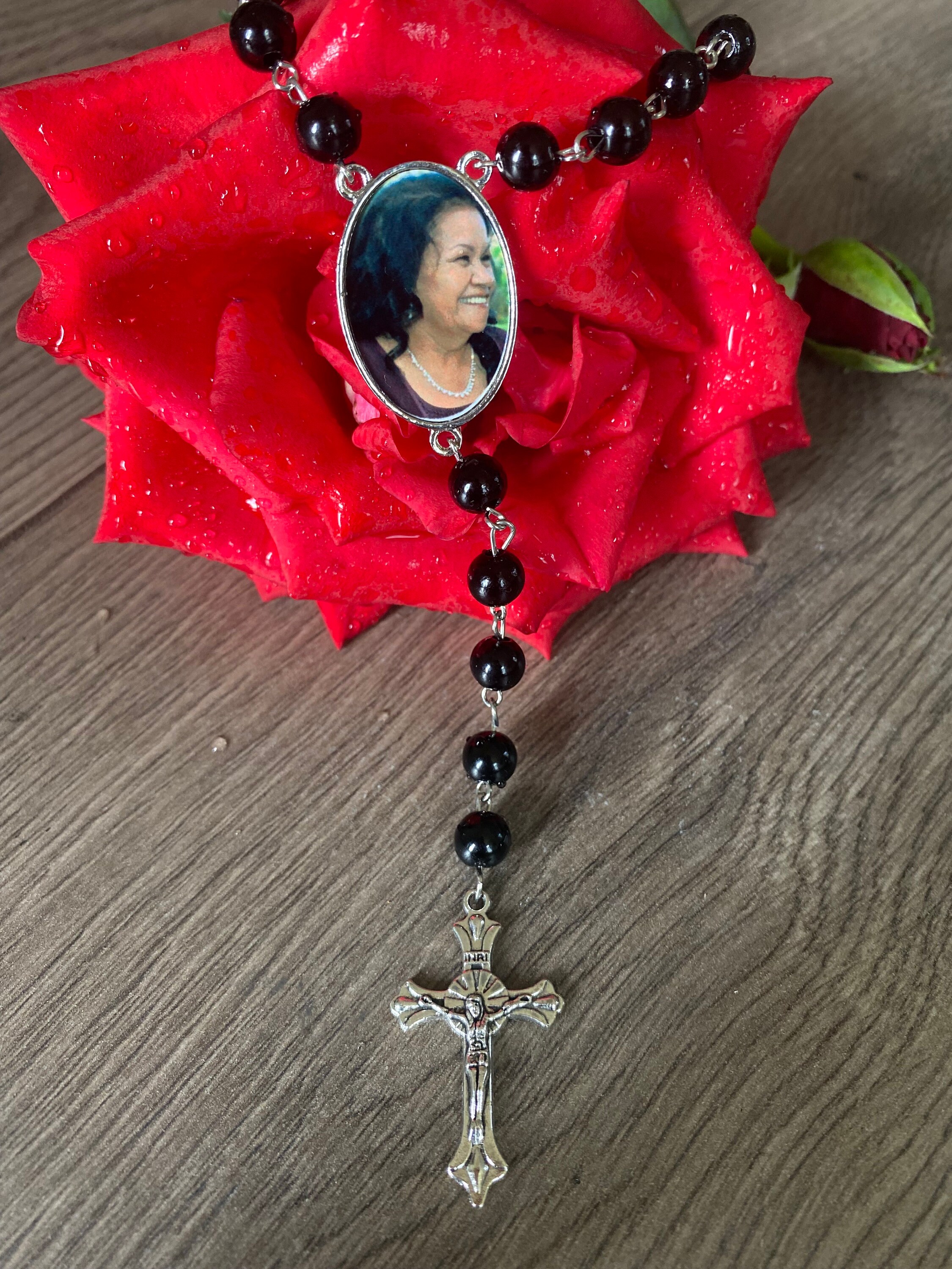 Rosary Memorial Keepsake - Etsy