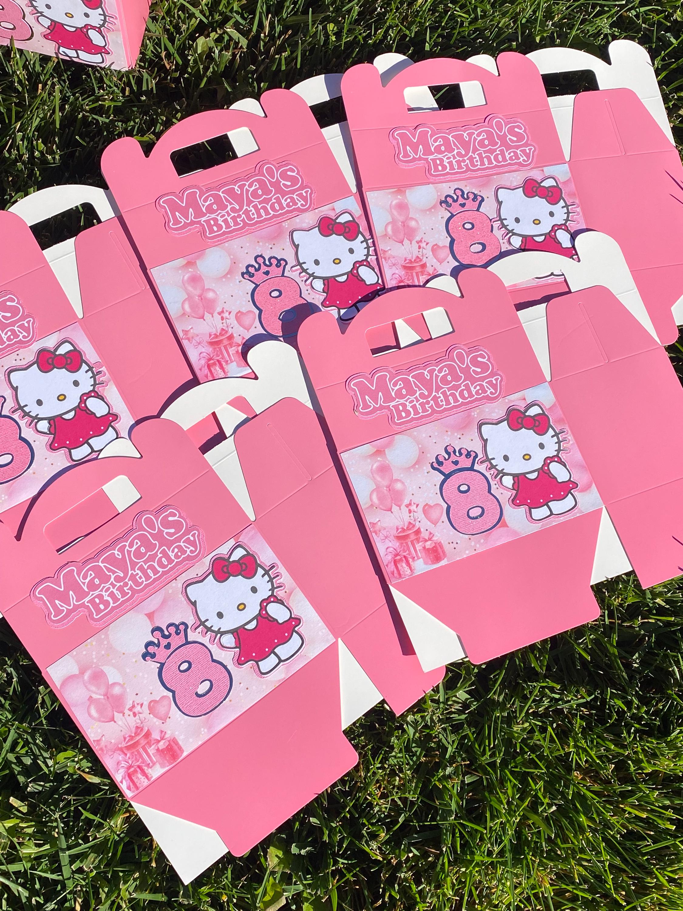 Pink Gabble Treat Boxes Set of 6 - Etsy