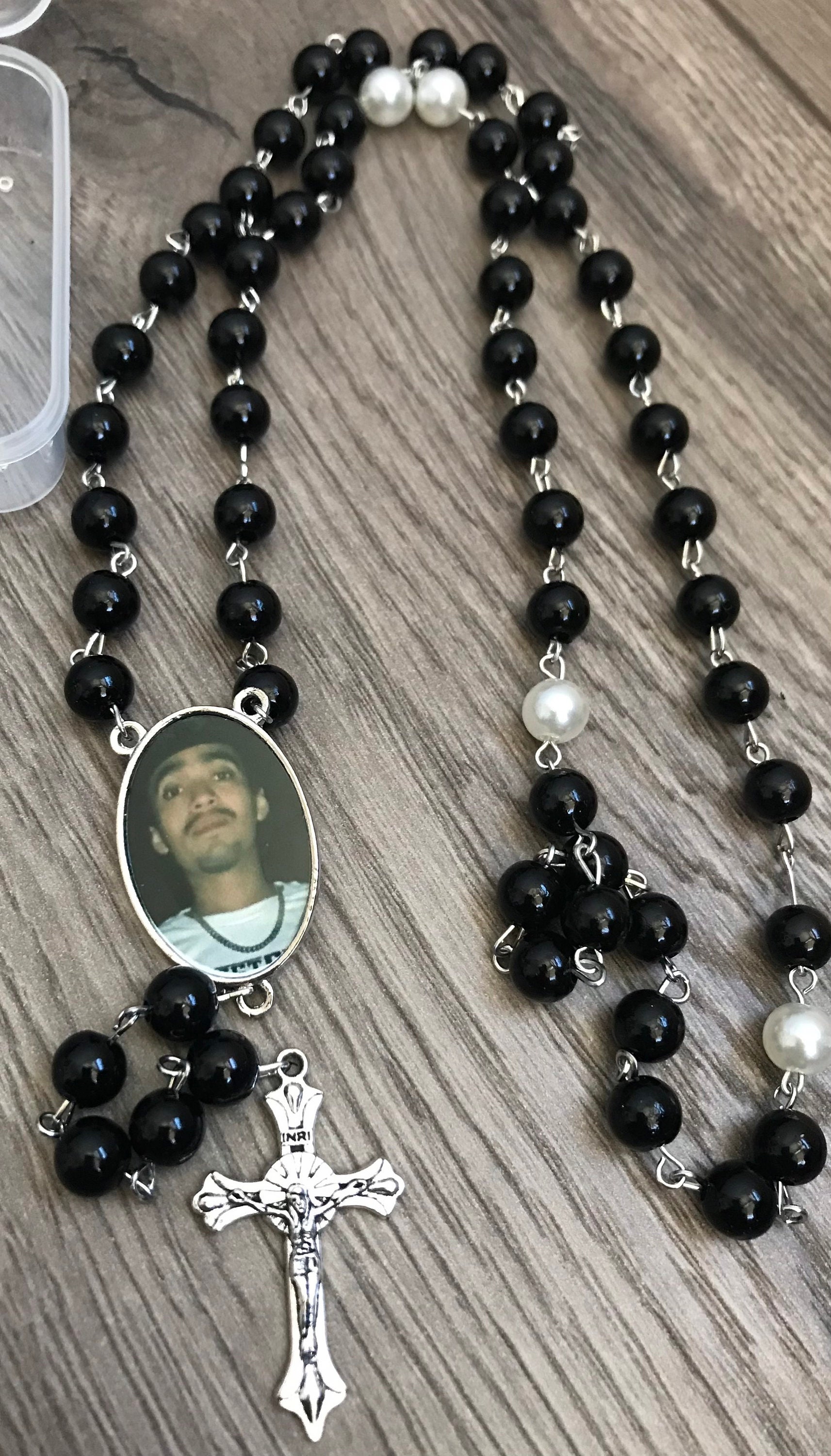 Rosary Memorial Keepsake - Etsy