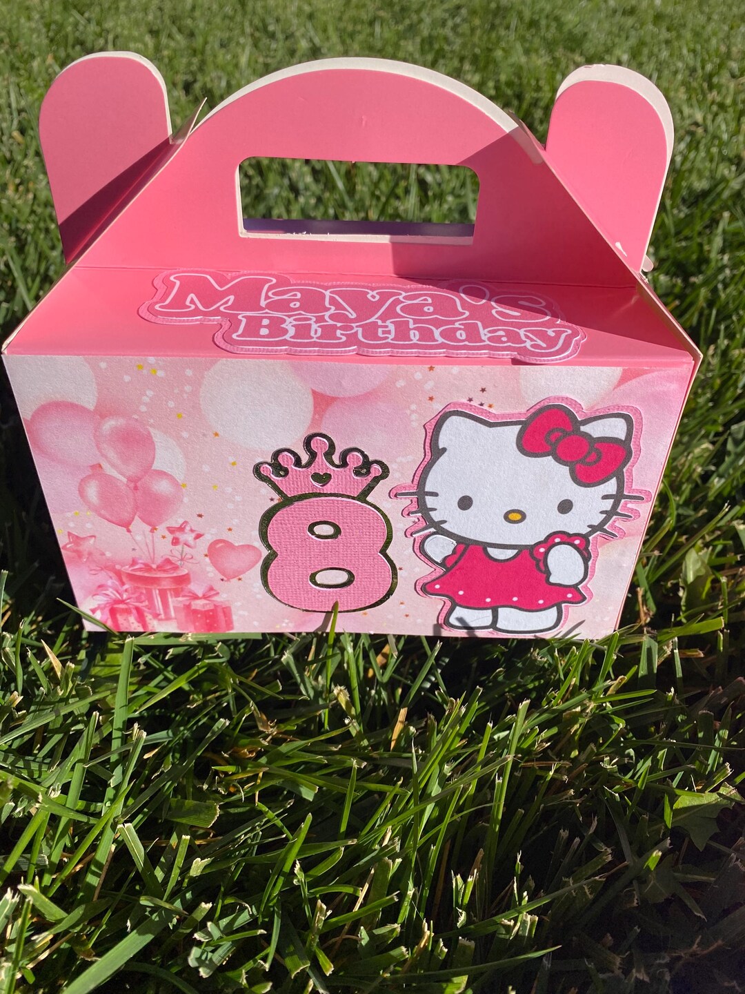 Pink Gabble Treat Boxes Set of 6 - Etsy