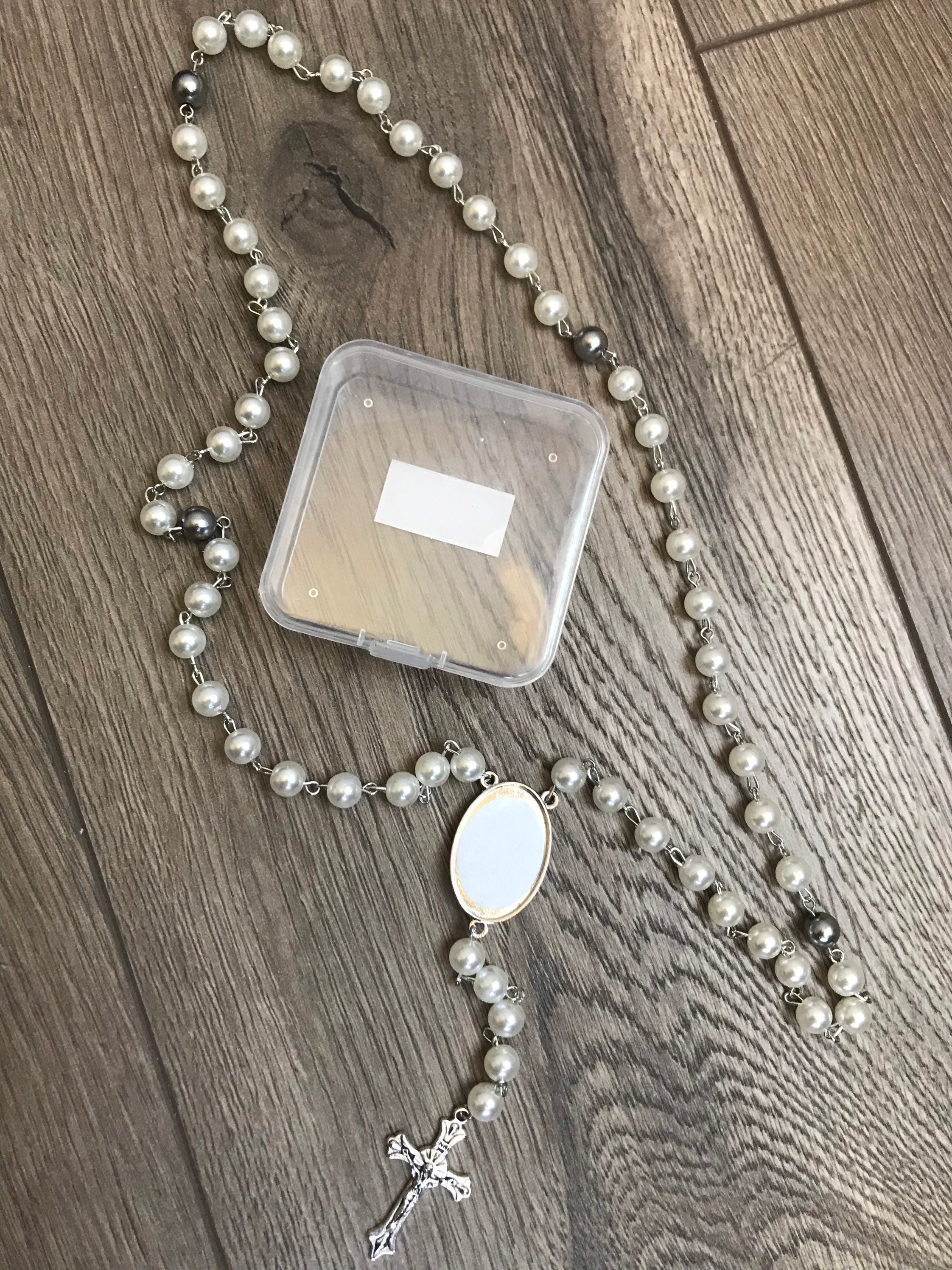 Rosary Memorial Keepsake - Etsy