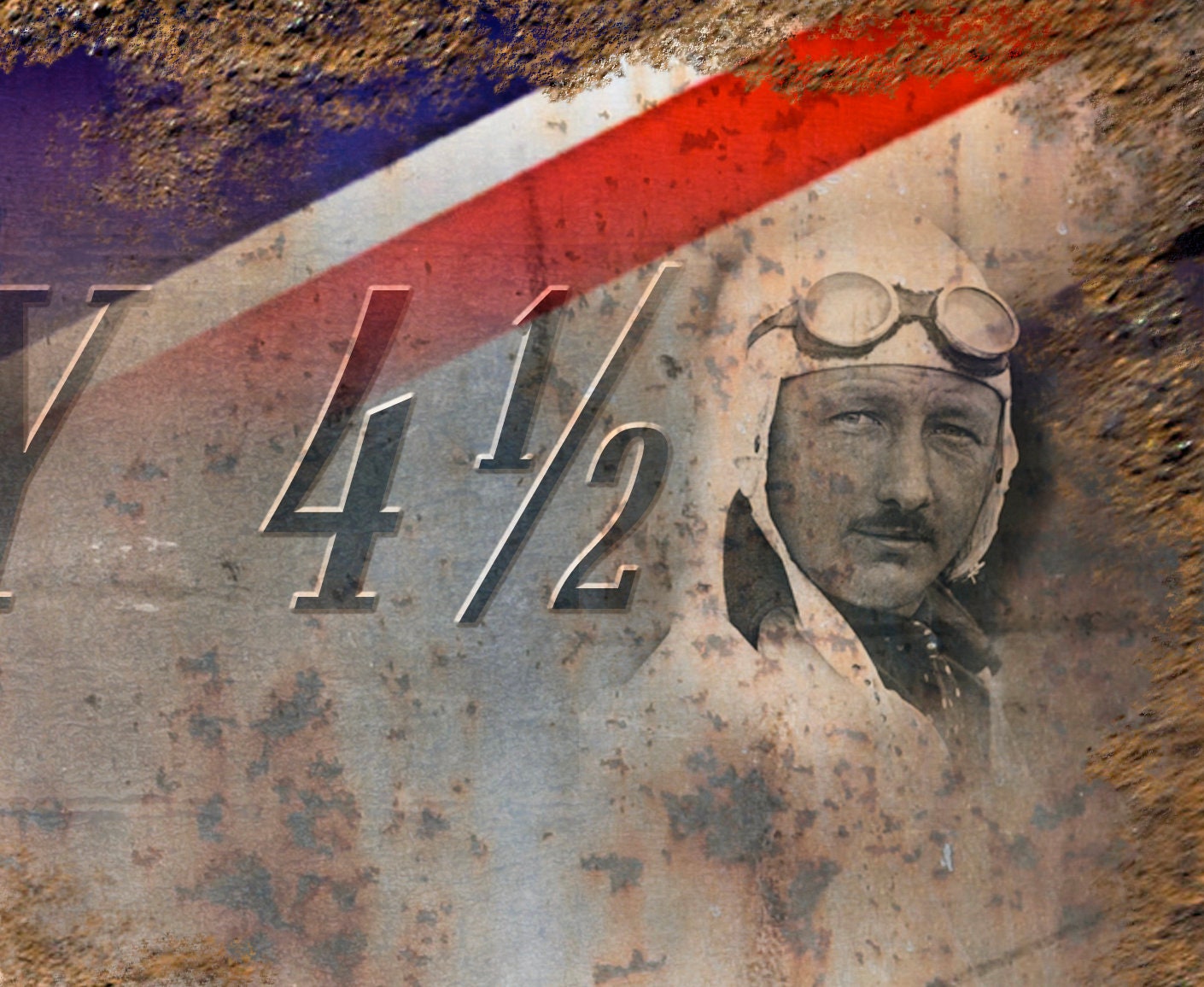 Blower Bentley 1930 'rusty' Airbrush Art Garage Wall Sign on Metal Use ...