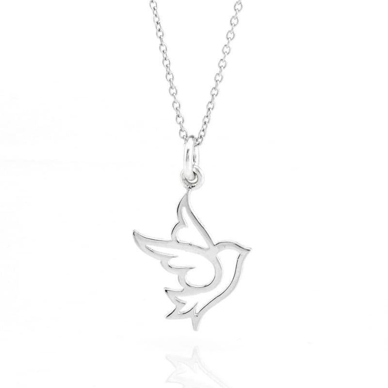Sterling Silver Dove - Etsy