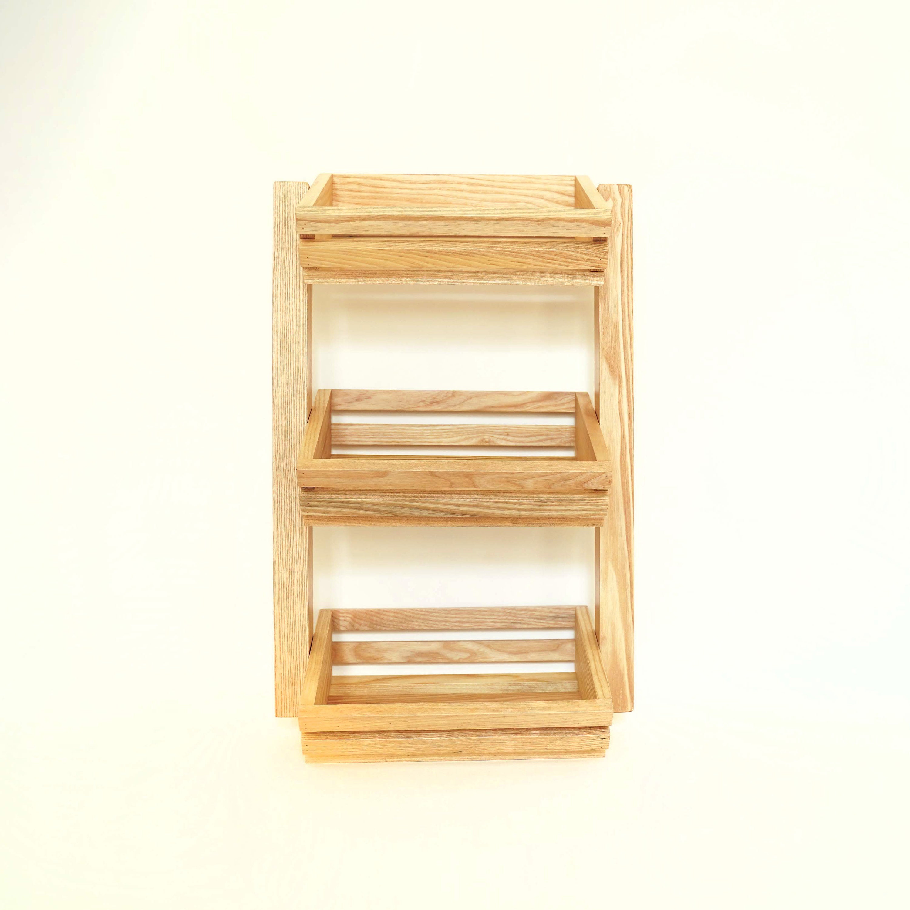 3 Tier Fruit Basket Tiered Basket Stand fruit Storage - Etsy