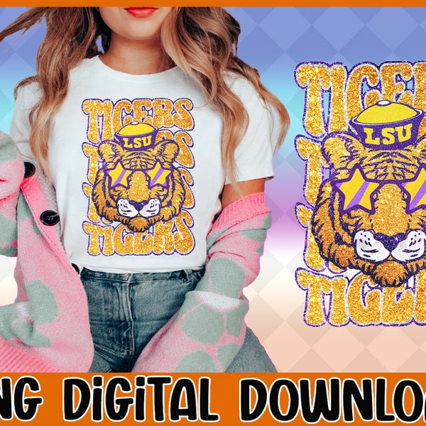 Lsu Tiger Shirt - Etsy