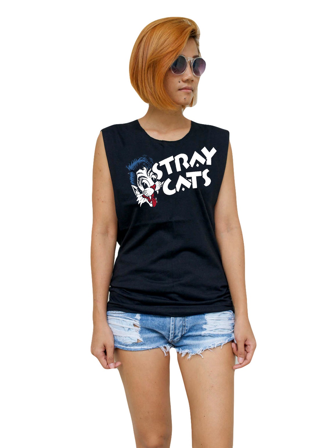 Ladies // Womens // Stray Cats // Tank-top // Singlet // Vest - Etsy UK