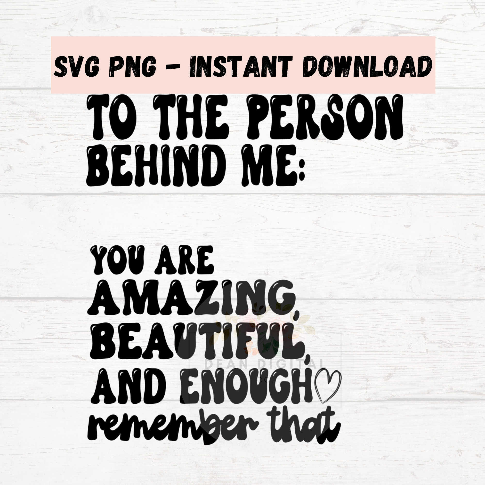 To the Person Behind Me Svg Png Sublimation Png Instant - Etsy