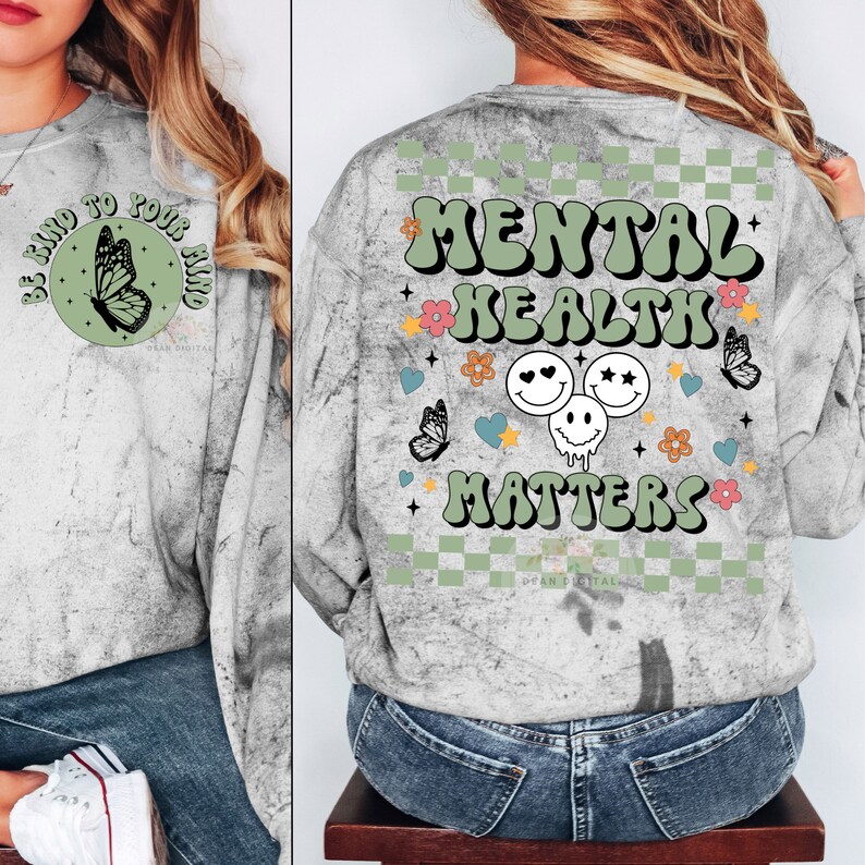 Mental Health Matters PNG Be Kind to Your Mind Png Mental - Etsy