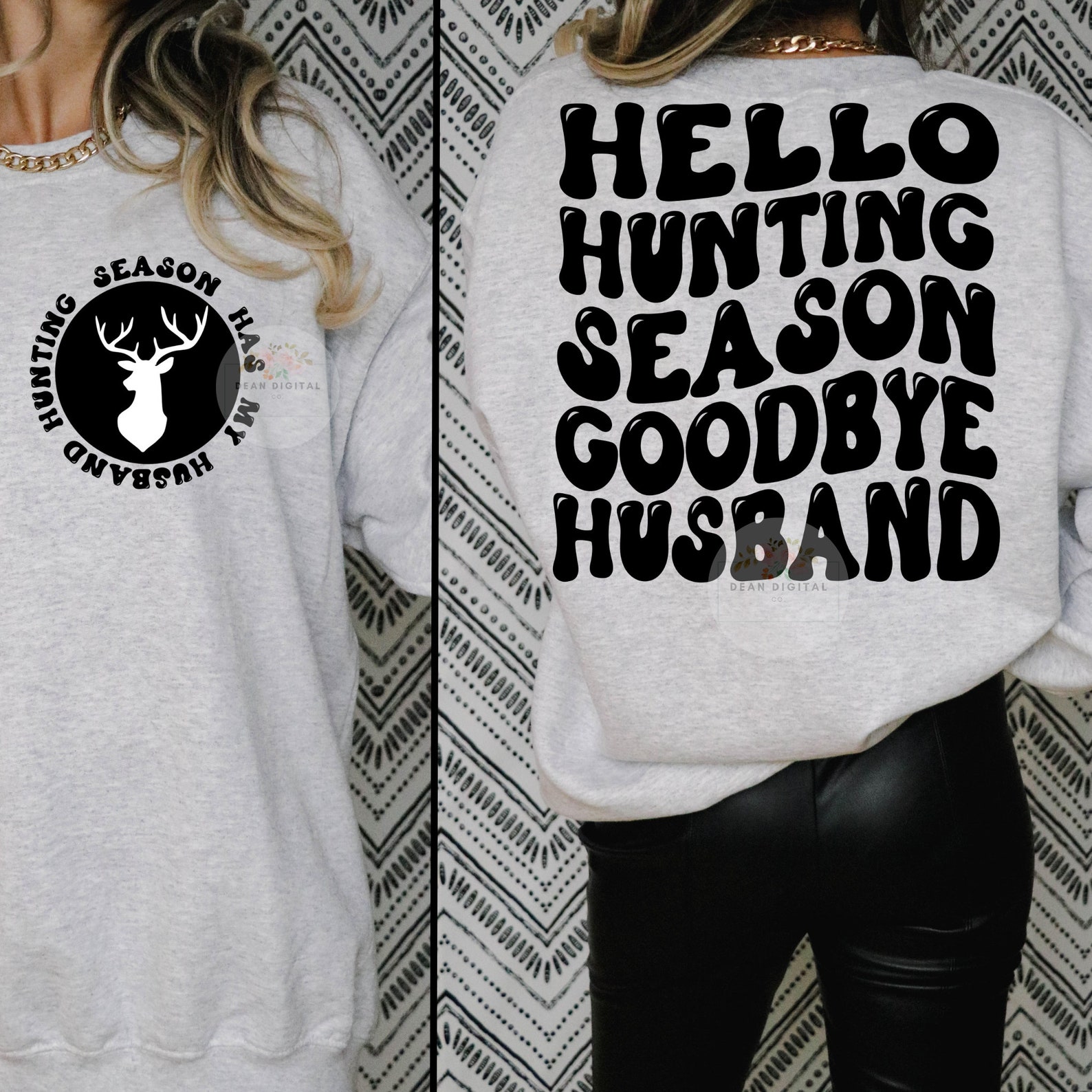 Hello Hunting Season Goodbye Husband Svg, Hunting Svg, Hunting Png ...