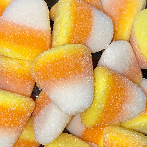 Candy Corn Sugared Gummies - Etsy