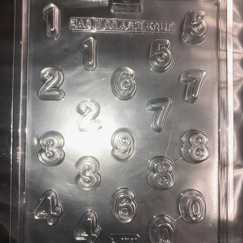 Chocolate Mold Numbers - Etsy