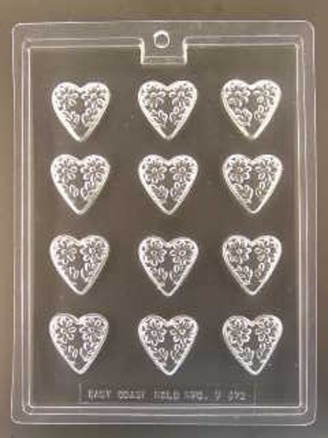 FLORAL BITESIZE HEARTS Mold - Etsy