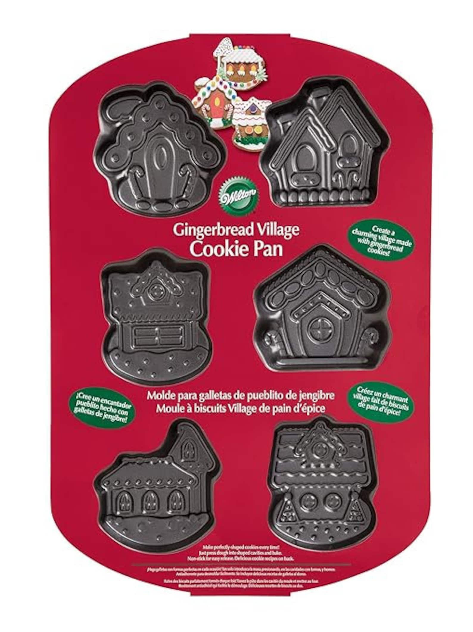 WILTON GINGERBREAD VILLAGE Cookie Pan - Etsy