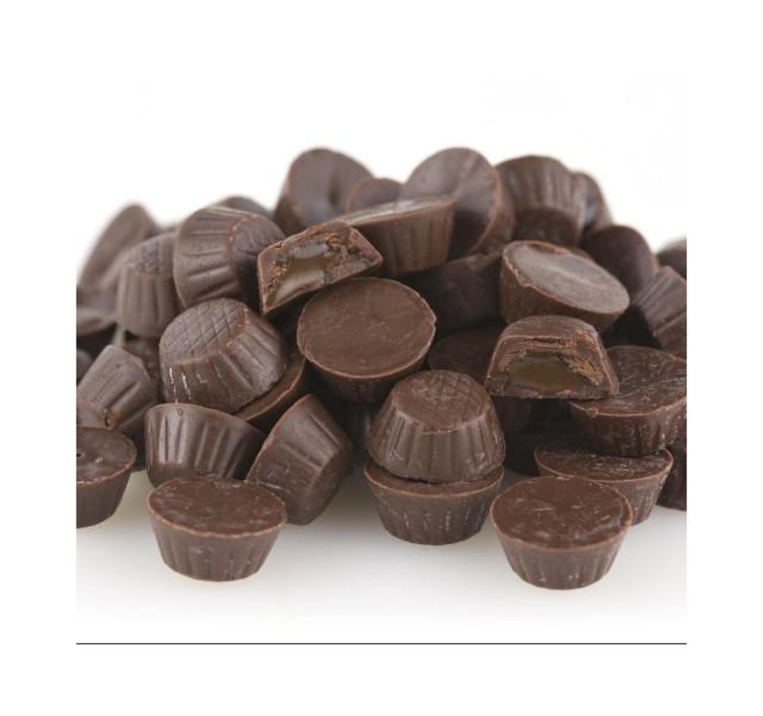 MINI MILK CHOCOLATE Caramel Cups - Etsy