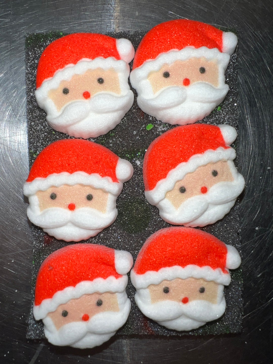 SANTA FACE SUGARS - Etsy