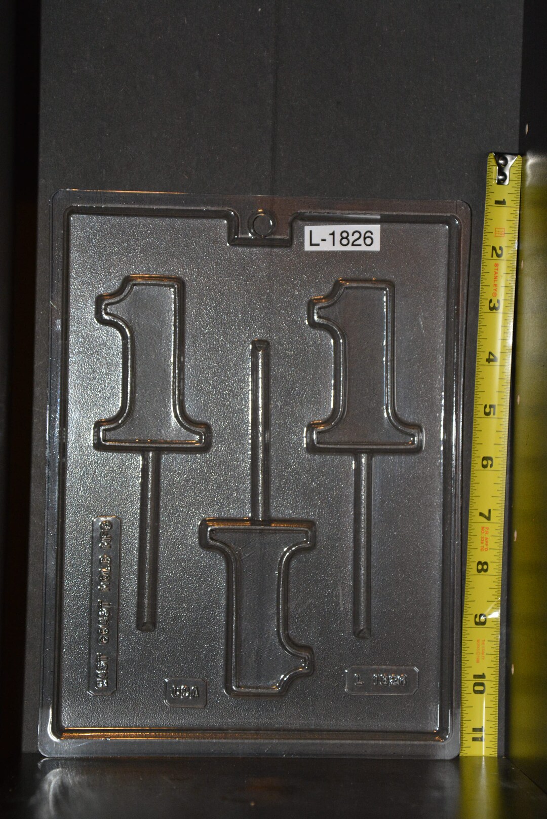 NUMBER 1 WITH EDGE Pop Mold - Etsy