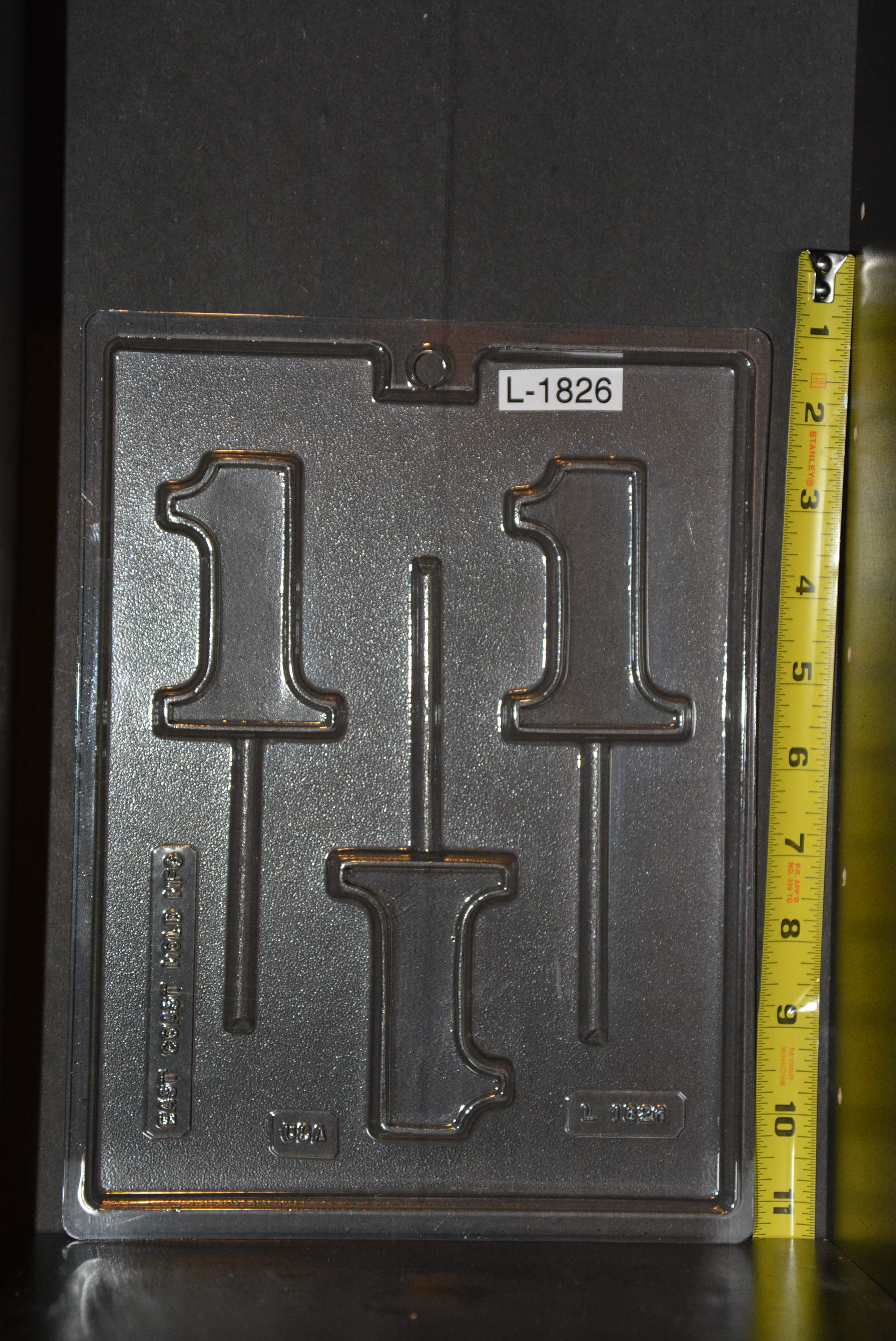 NUMBER 1 WITH EDGE Pop Mold - Etsy