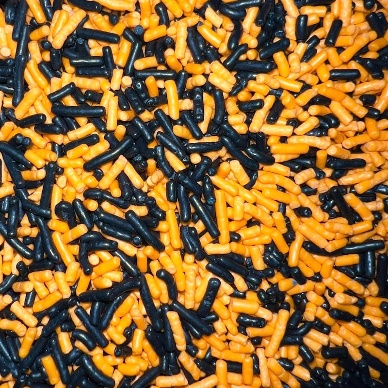 Orange Sprinkles - Etsy