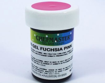 Bakers Rose Gel Food Coloring Chefmaster Pink Food Color, Gel Food ...