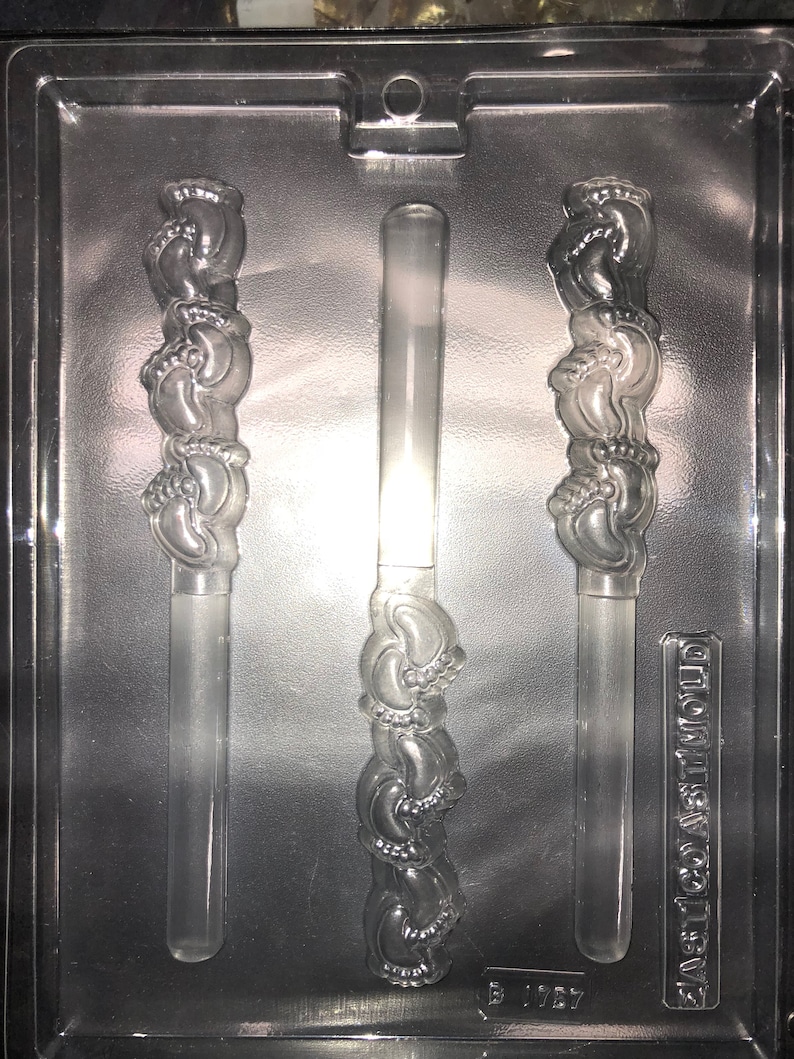 BABY FEET PRETZEL Rod Mold - Etsy