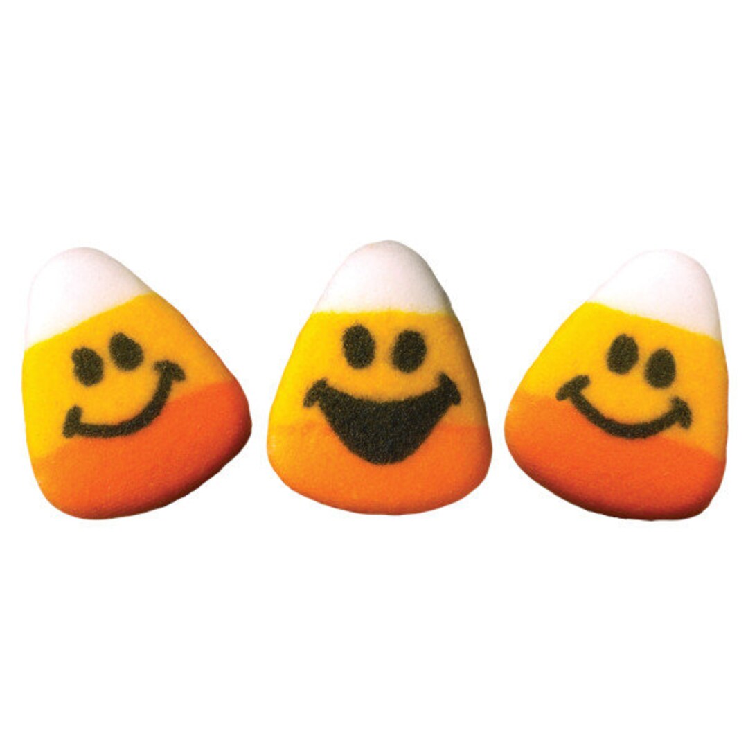 CANDY CORN FACES Assortment Sugar - Etsy