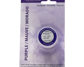 BLUE Food Coloring Water Soluble Food Colour Powder 100 Gr./ 4 Oz. Pack ...