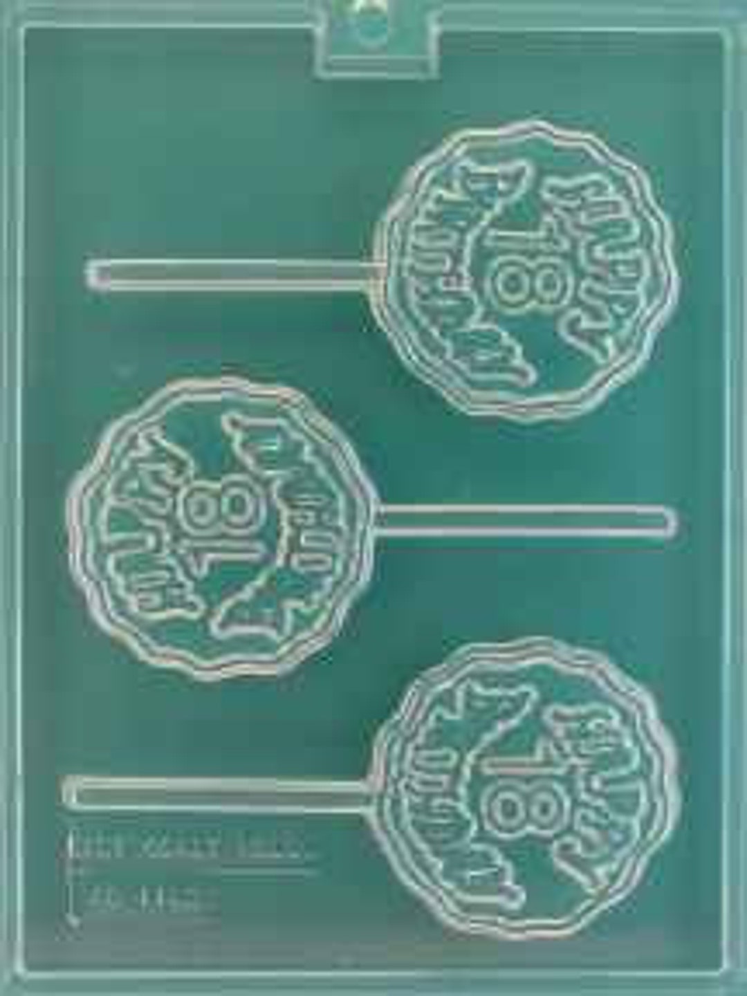 HAPPY BIRTHDAY 18 LOLLIPOP Mold - Etsy