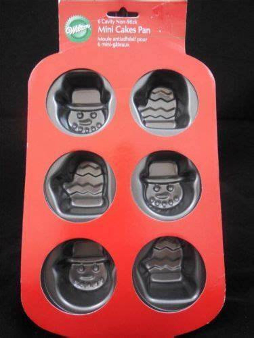 MINI SNOWMAN MITTEN Cake Pan - Etsy