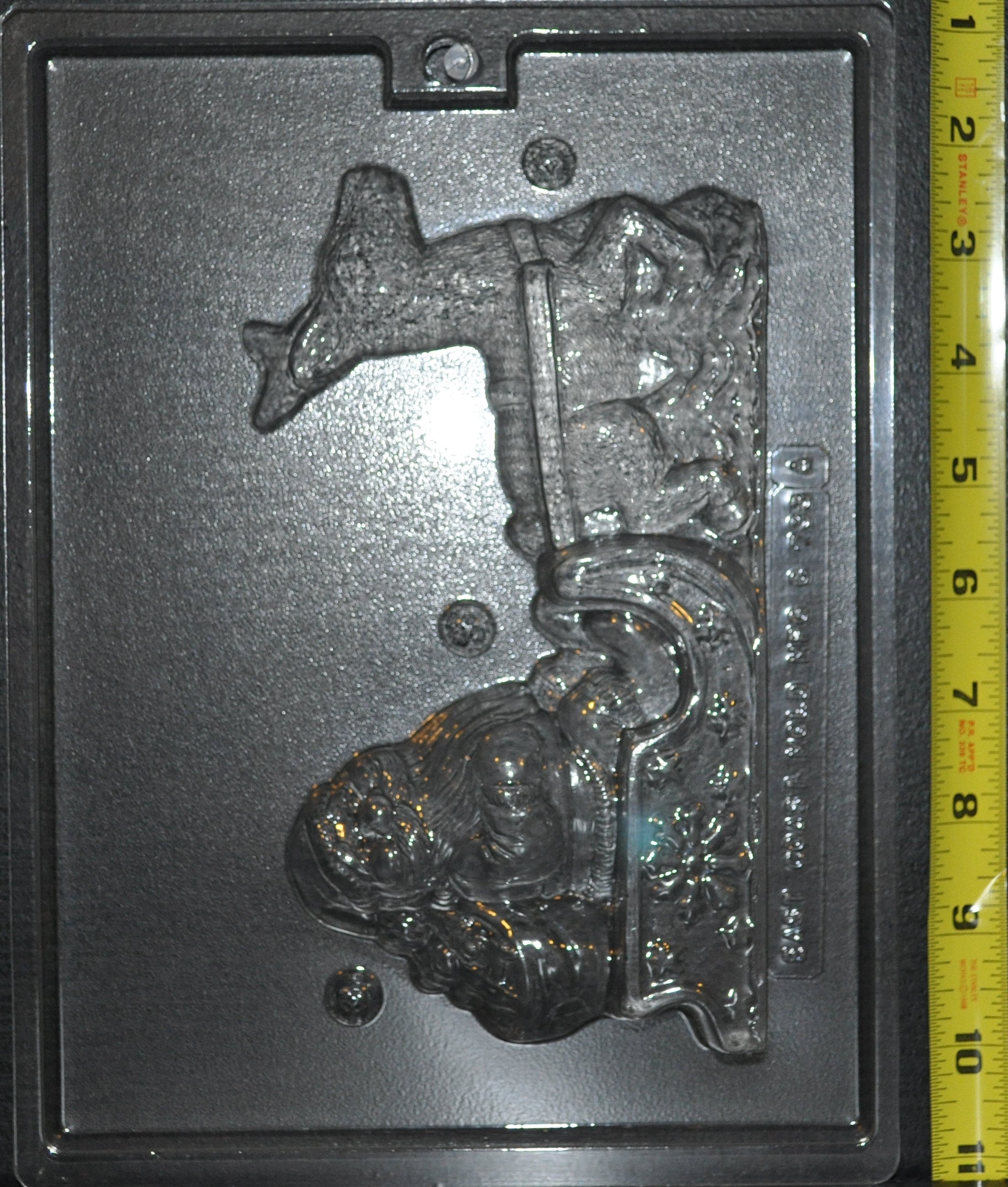 3D SANTA & SLED MOLD - Etsy